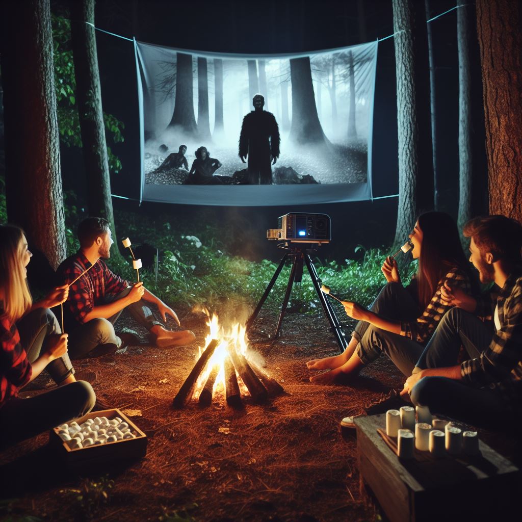 Camping Projector: Enhancing Outdoor Movie Nights - Camping Hub Central