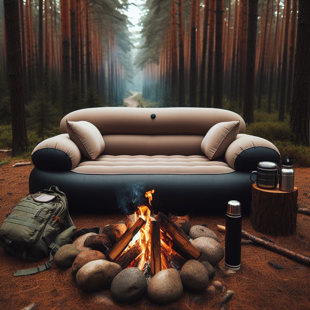 Inflatable Camping Couch: Comfort Beyond the Tent - Camping Hub Central